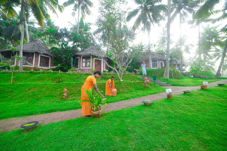 Soma Manaltheeram Ayurveda Beach Village à / au / en Chowara-Trivandrum ...